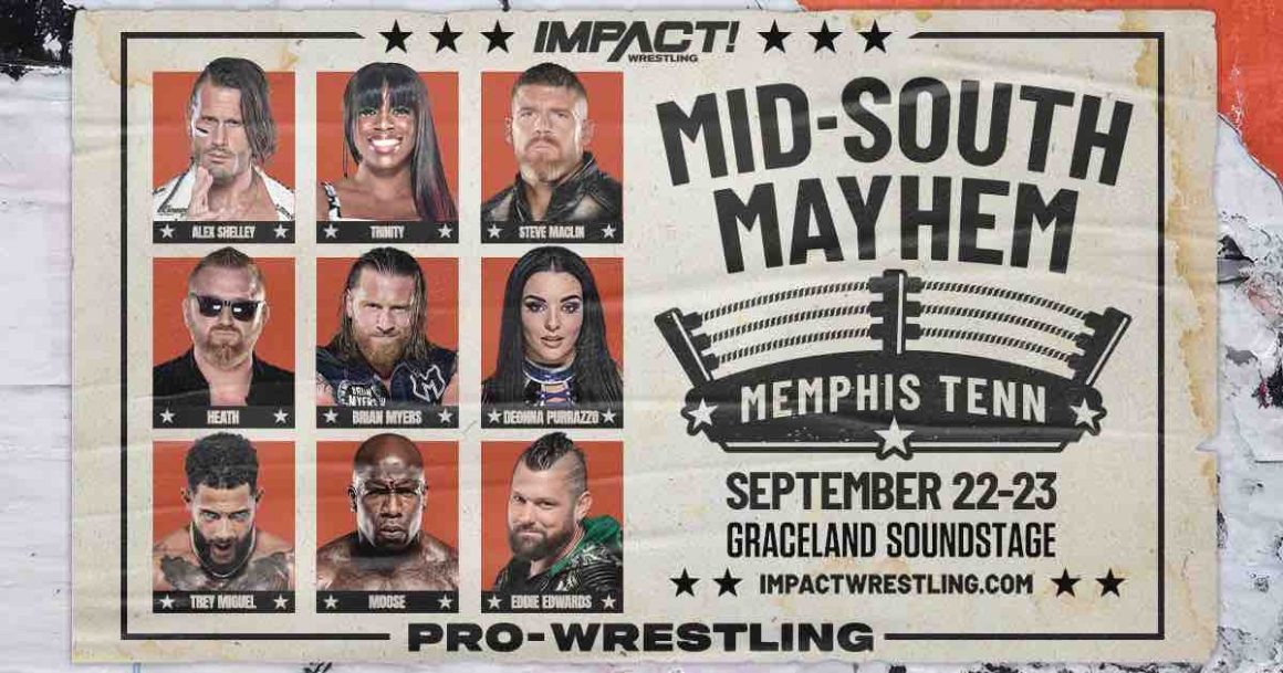 Detailed SPOILERS: IMPACT Wrestling Mid-South Mayhem Night 2 TV tapings ...