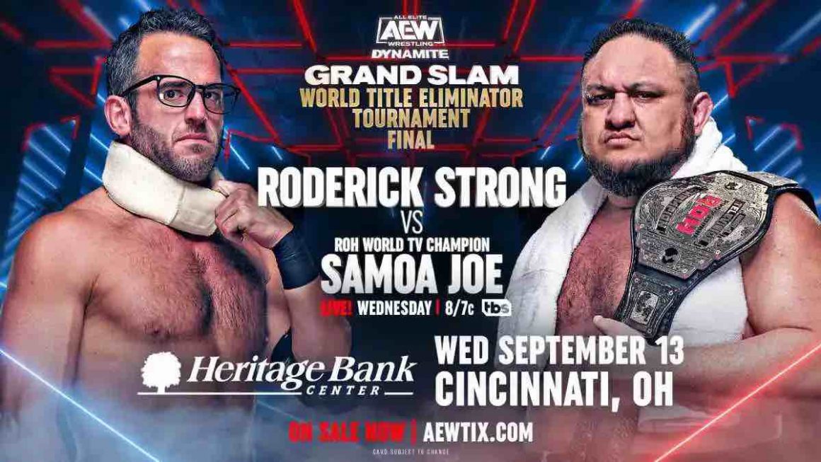 Current lineups for AEW Grand Slam; Collision; MJF's Steiner math ...