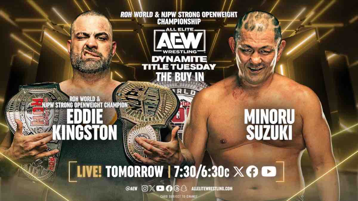 AEW adds Buy In to 10/10/23 Dynamite Title Tuesday - WWE News, WWE ...