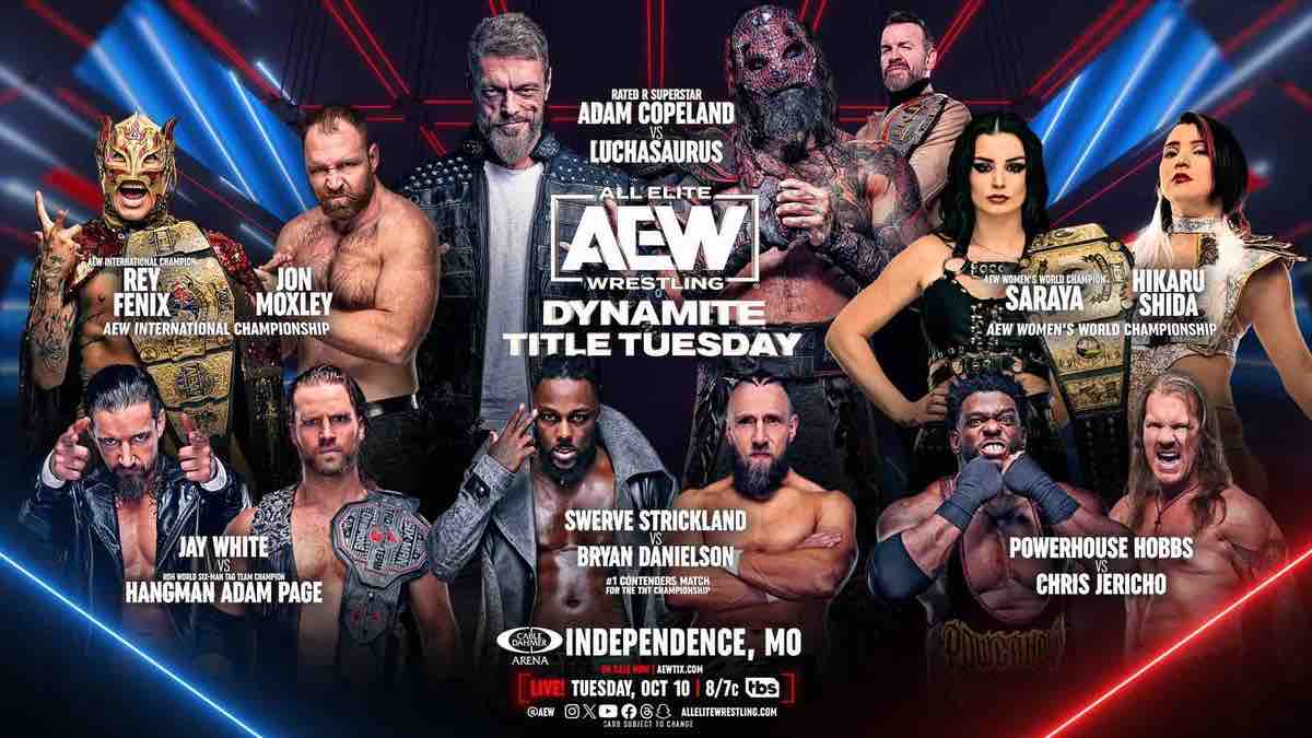 AEW Dynamite Title Tuesday first 30 minutes commercial free, set to ...