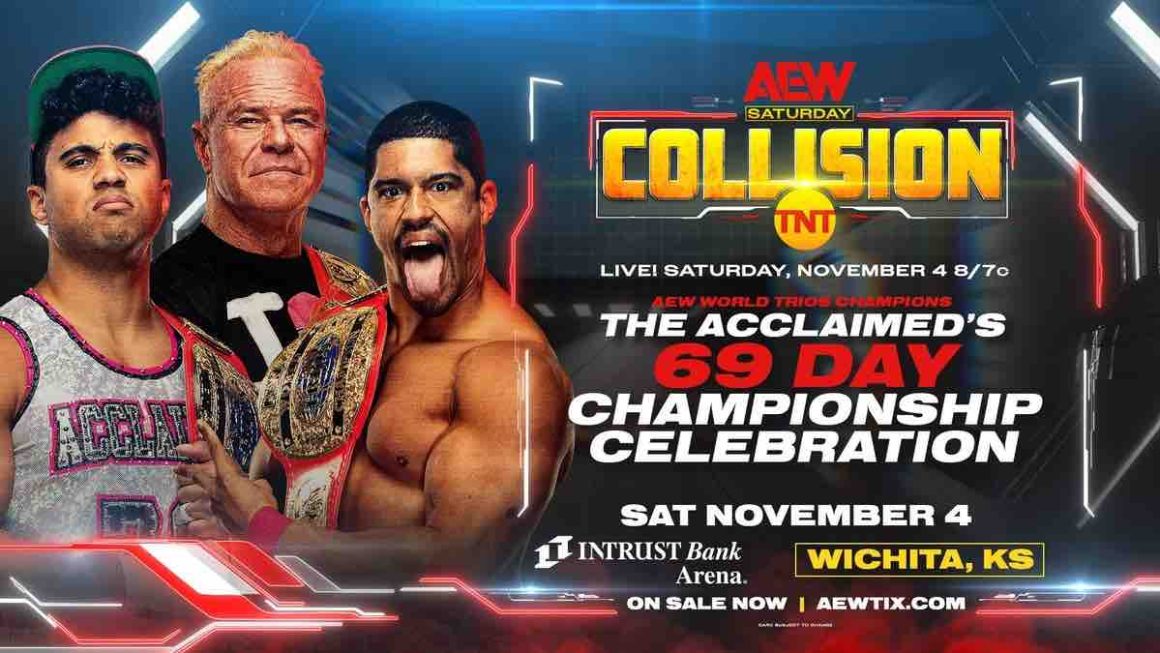 AEW Collision Results - 11/4/23 (The Acclaimed's 69 day celebration and ...