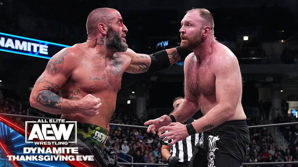 AEW Dynamite sees uptick in viewership, drop in key demo on Thanksgiving Eve - WWE News, WWE ...