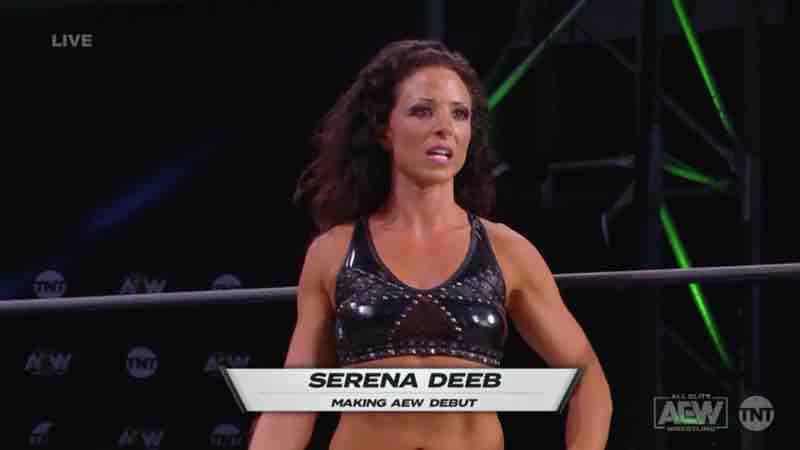 Serena Deeb says during vignette at AEW Worlds End Zero hour she's ...