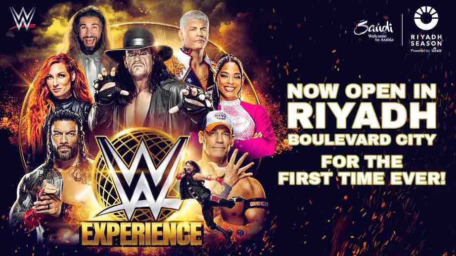 Video: The WWE Experience officially opens up at Riyadh’s Boulevard ...