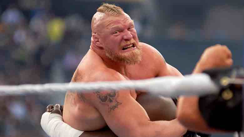 Brock Lesnar removed from WWE's opening package, replaced by LA Knight ...