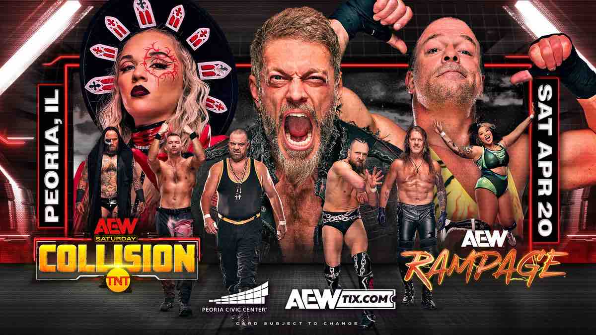 Viewership takes slight dip for AEW Collision, up for special live Rampage - WWE News, WWE ...