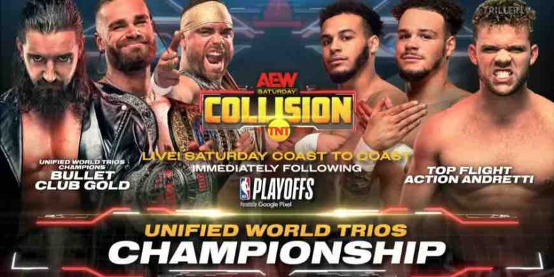 Current lineup for 4/27 AEW Collision and Rampage; 5/1 Dynamite - WWE ...