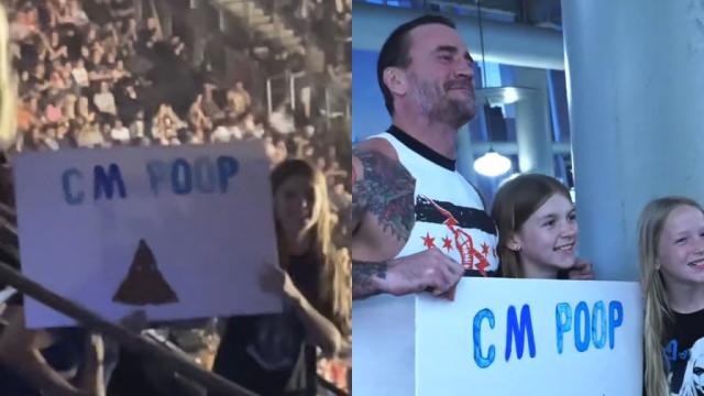 CM Punk autographs CM Poop sign at WWE Raw - WWE News, WWE Results, AEW ...