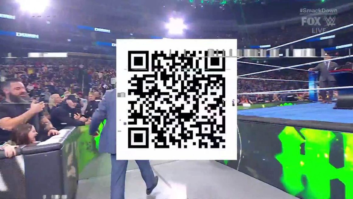 New teaser shown via QR code on WWE SmackDown - WWE News, WWE Results, AEW News, AEW Results
