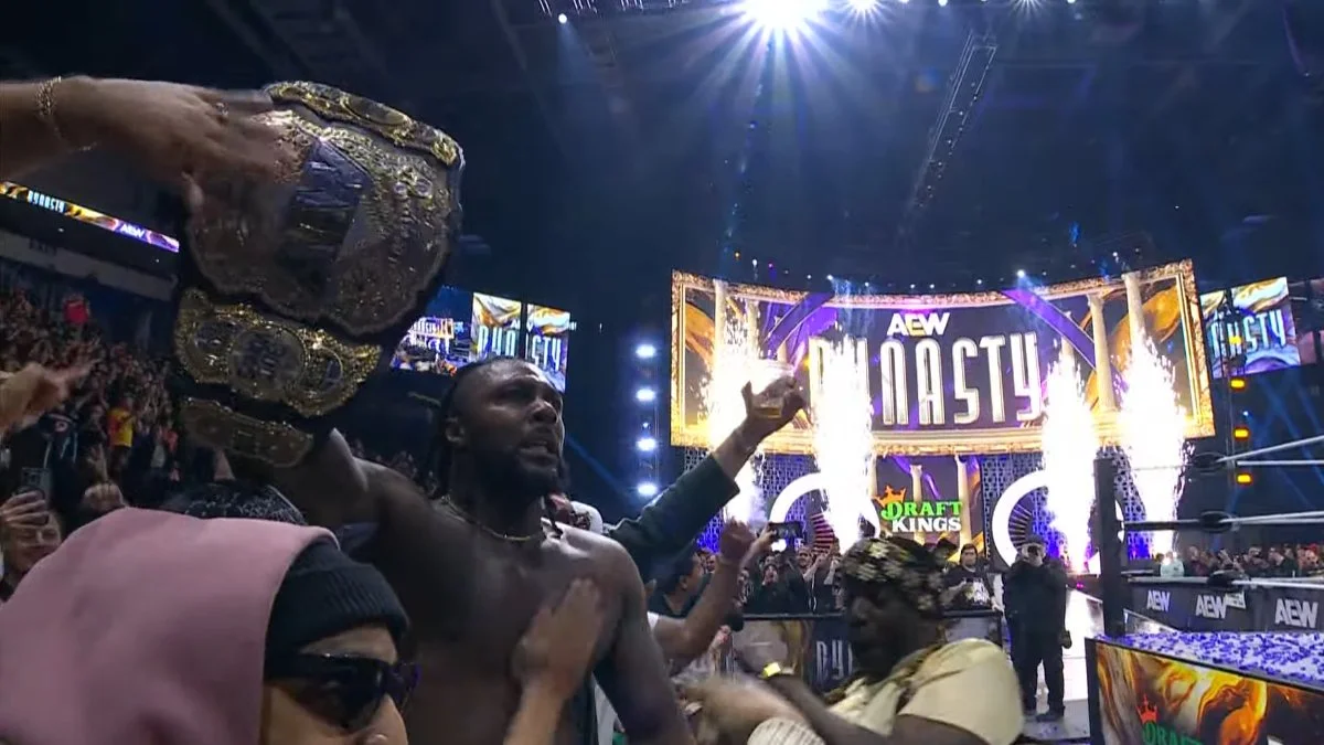 Major title changes hands at AEW Dynasty on Sunday night - WWE News ...