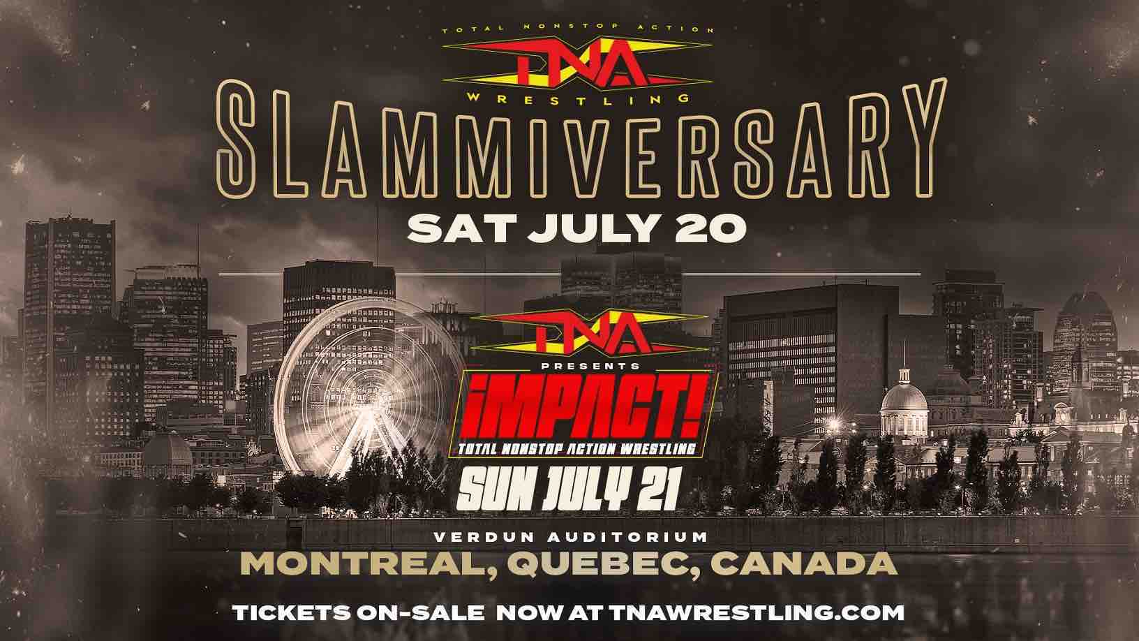 TNA adds additional seating for both shows in Montreal next month - WWE ...