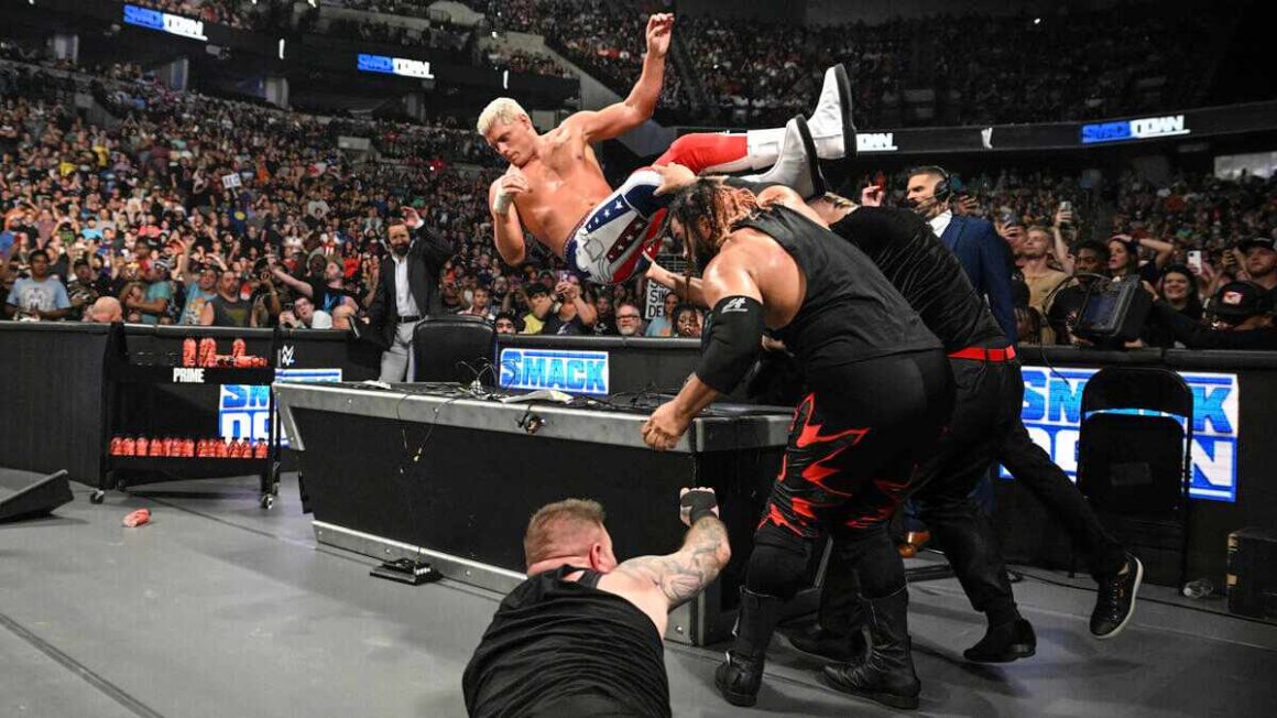 WWE SmackDown Highlights: The Bloodline 'destroy' Cody Rhodes and Kevin Owens - WWE News, WWE ...