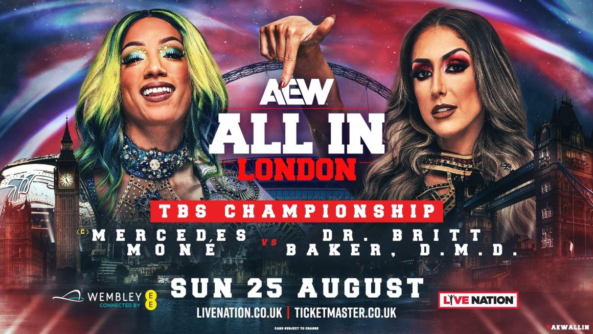 New Title Match set for AEW All In: London; New signing confirmed - WWE News, WWE Results, AEW ...