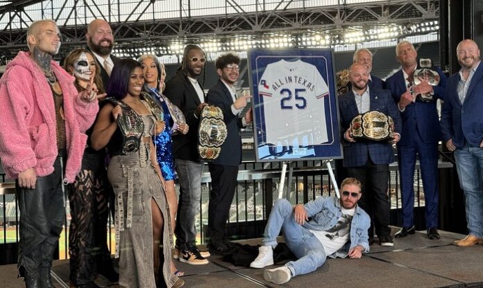 News and notes regarding AEW's All In: Texas 2025 press conference ...