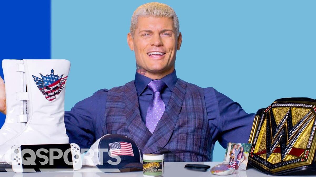 Video: Cody Rhodes reveals his '10 Essentials' with GQ Sports - WWE News, WWE Results, AEW News ...