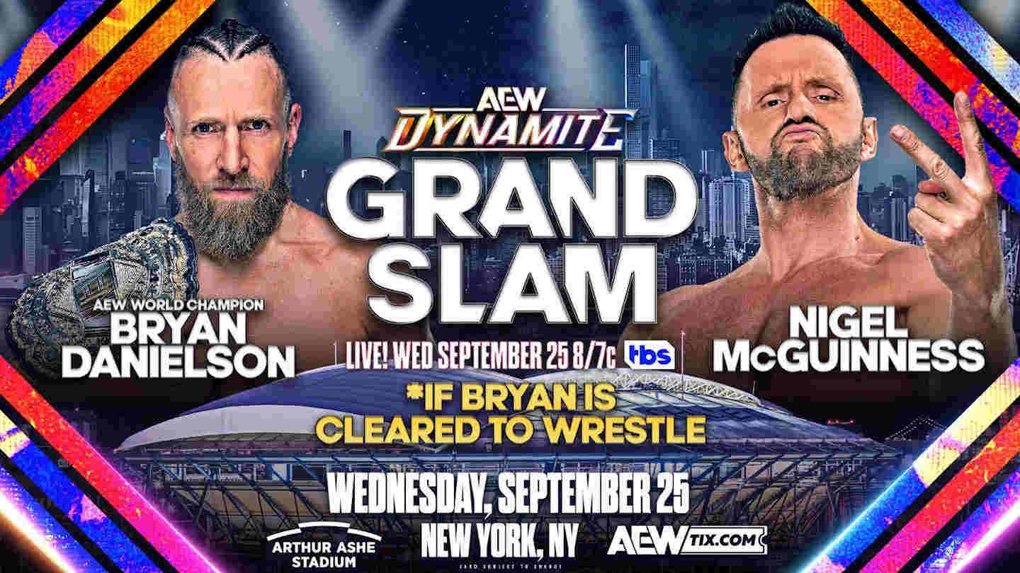 AEW Dynamite Grand Slam Preview: Title Matches And More! - WWE News, WWE Results, AEW News, AEW ...