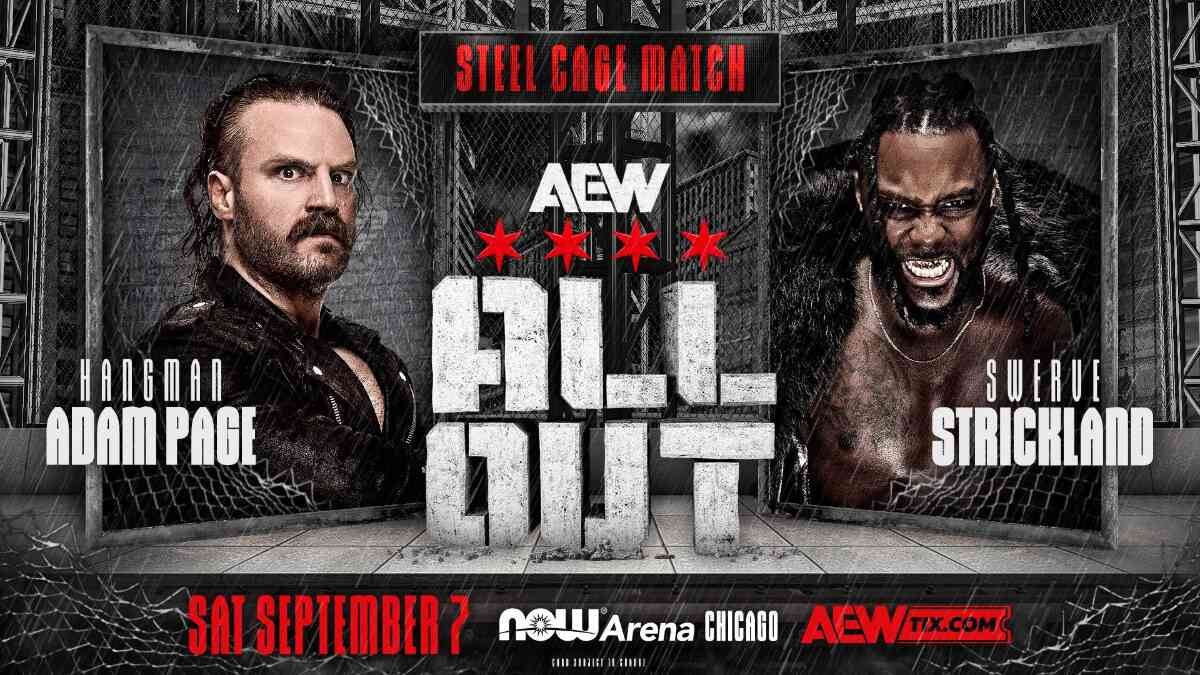 Report: 'Lights Out' steel cage match made official for AEW All Out - WWE News, WWE Results, AEW ...