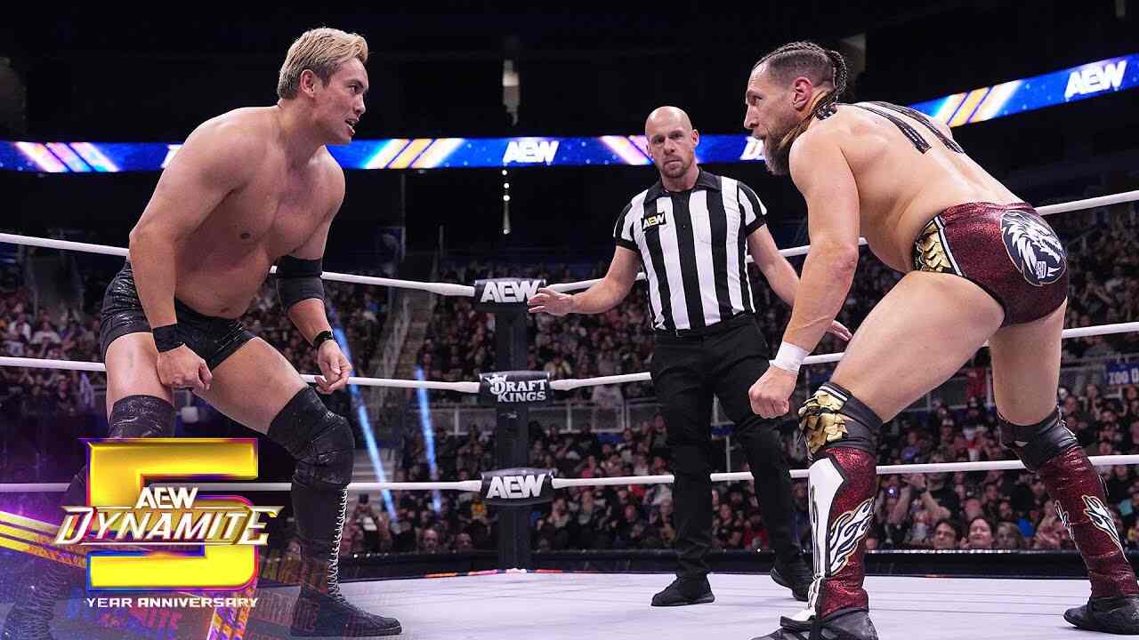 AEW Dynamite 5 Highlights: Title Matches, Britt Baker, Off-Air Comments From Bryan Danielson ...