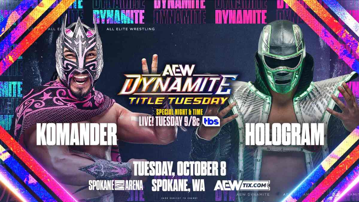 AEW Dynamite Results – 10/8/24 (Title Tuesday: Double Title Match, Komander vs. Hologram, and ...
