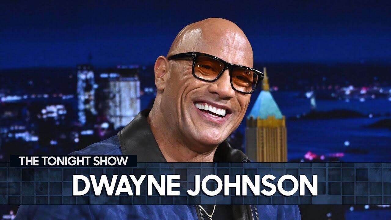 Dwayne Johnson appears on 11/11 episode of Jimmy Fallon: Impromptu performance from Moana 2 ...