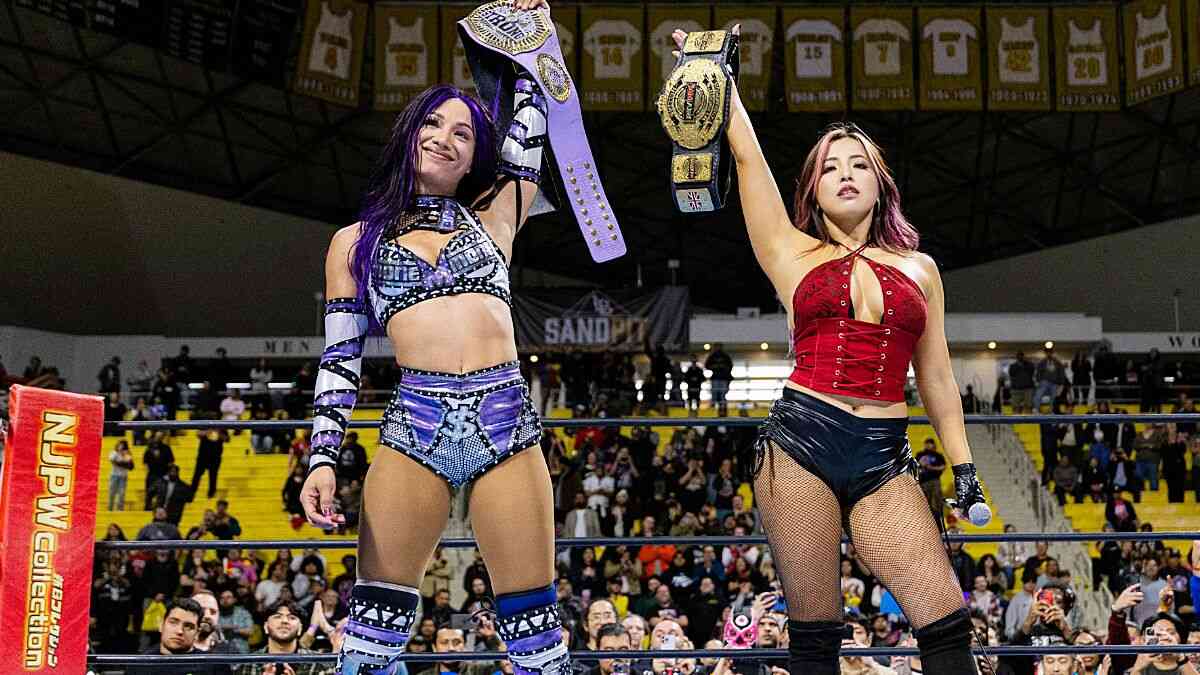Title For Title Match agreed to by Mercedes Mone' and Mina Shirakawa for Wrestle Dynasty - WWE ...