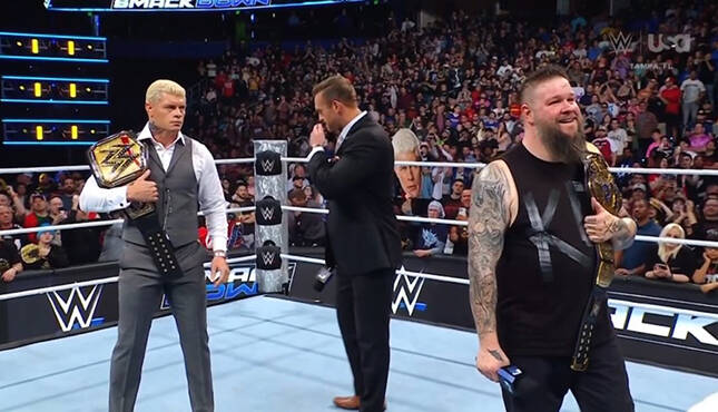 WWE-Smackdown-12-27-24-Cody-Rhodes-Kevin-Owens-645x370 - WWE News, WWE Results, AEW News, AEW ...