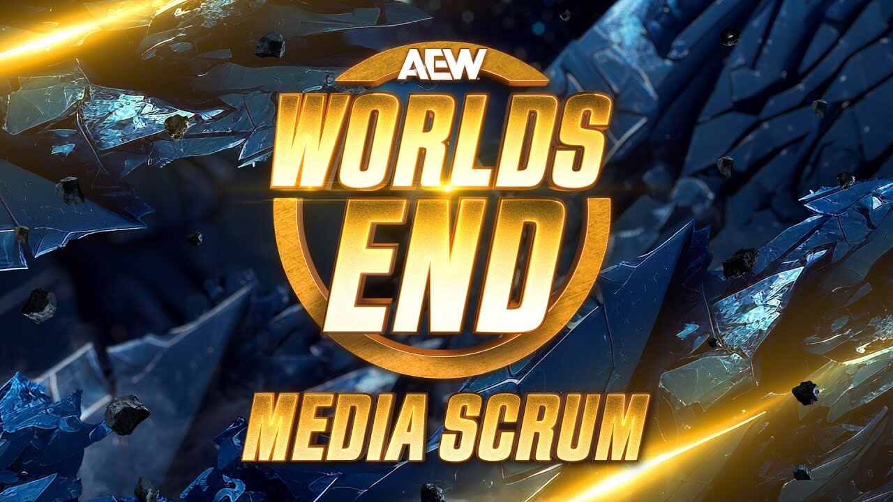 Watch The AEW Worlds End Post Show Media Scrum - WWE News, WWE Results, AEW News, AEW Results