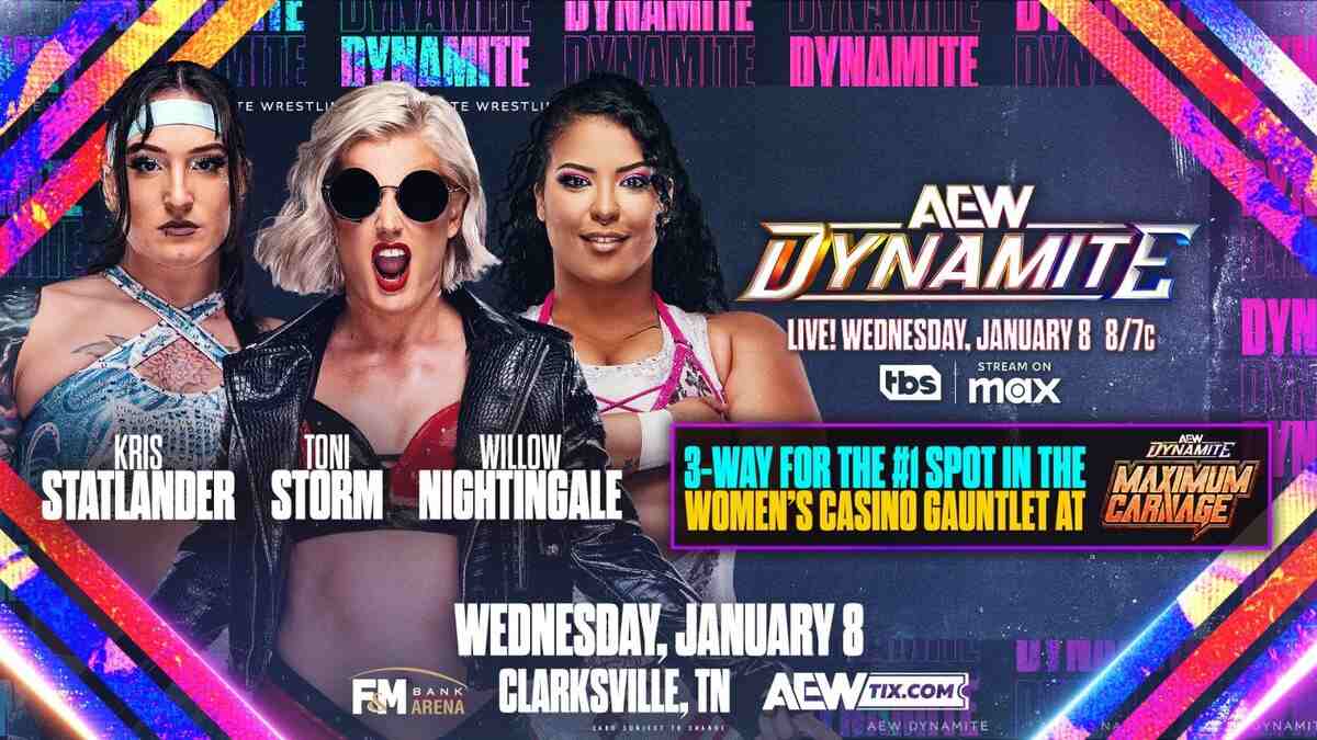 AEW Dynamite Preview: 3-Way For Spot In Women's Gauntlet, Kenny Omega, MJF - WWE News, WWE ...