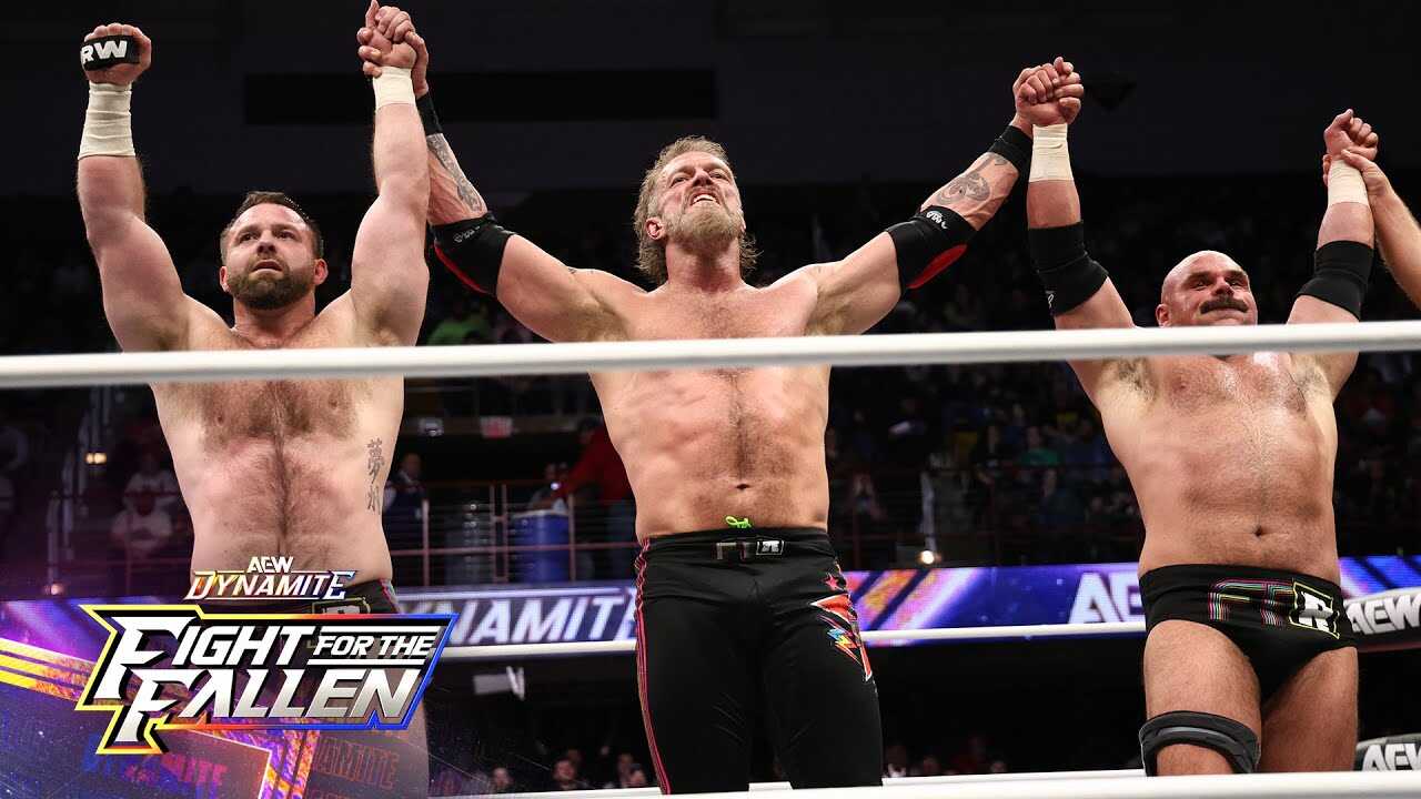 Video: Rated FTR addresses the fans after AEW Dynamite: Fight for the Fallen goes off the air ...