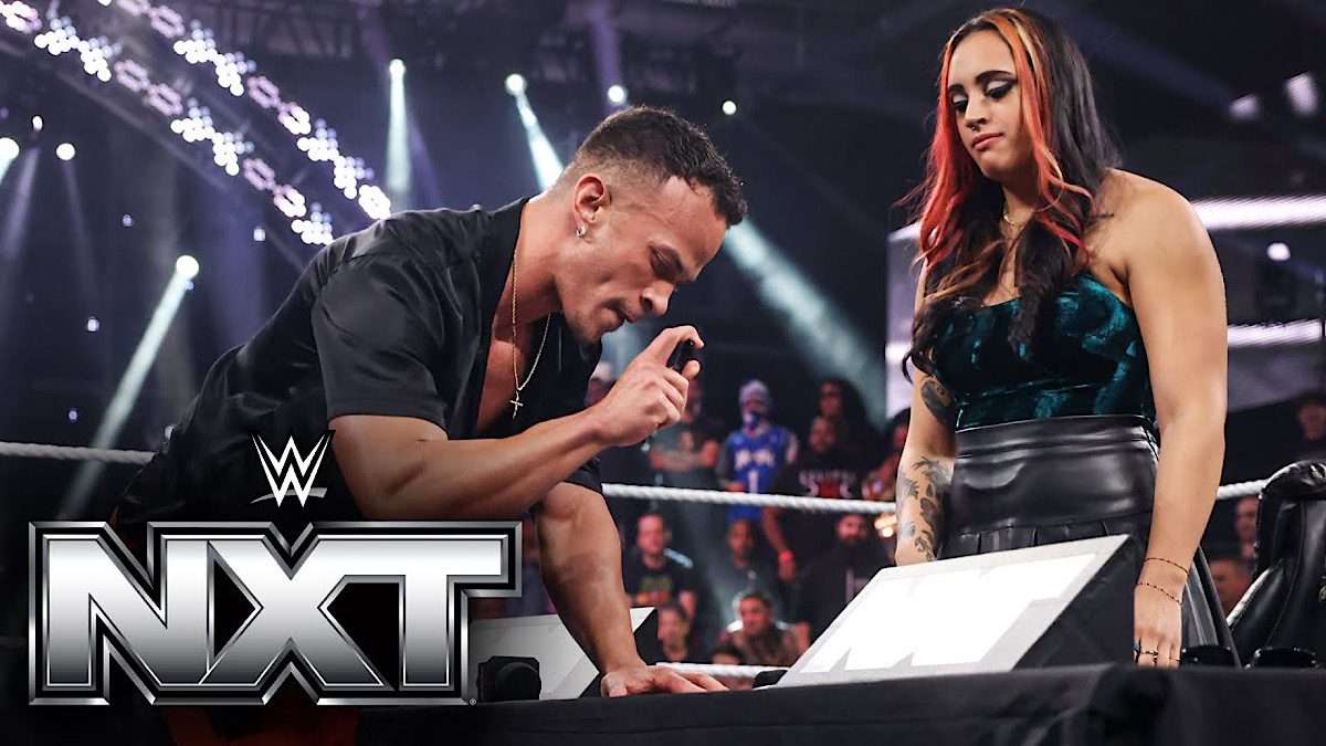 2/18 NXT featuring Ricky Starks official contract signing draws under ...