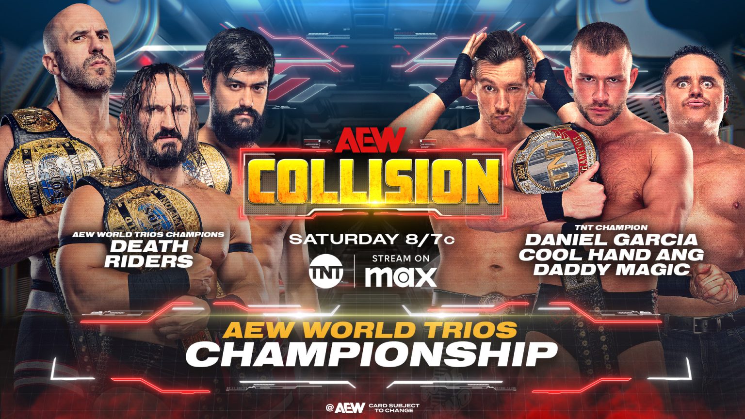AEW Collision Results - 2/22/25 (Two Title Matches, More!) - WWE News, WWE Results, AEW News ...