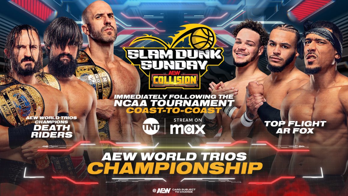 AEW Collision Slam Dunk Sunday Results - 3/23/25 (World Trios Title ...