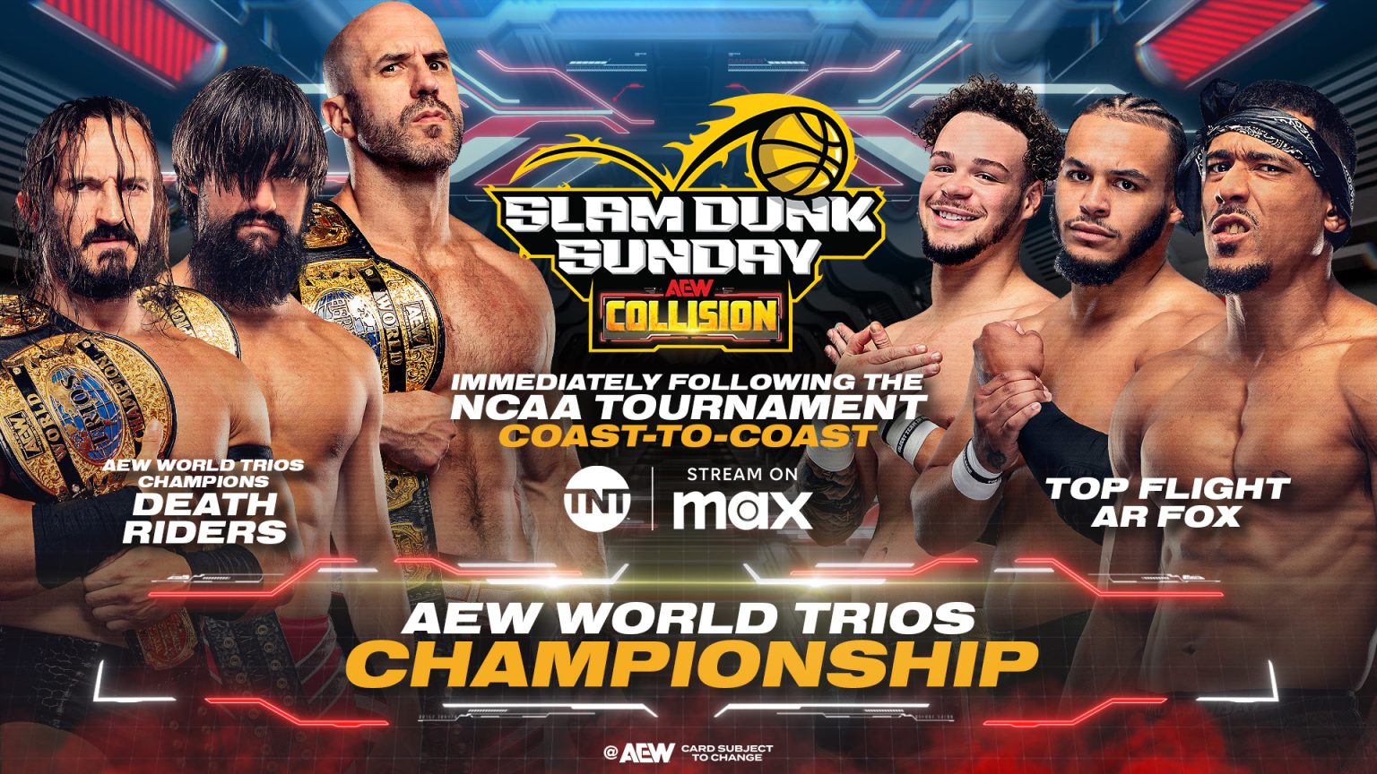 AEW Collision Slam Dunk Sunday Results - 3/23/25 (World Trios Title ...