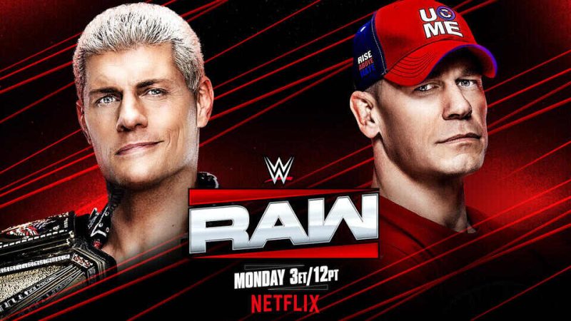 WWE Raw Preview: Special Start Time, John Cena, Cody Rhodes, Title ...