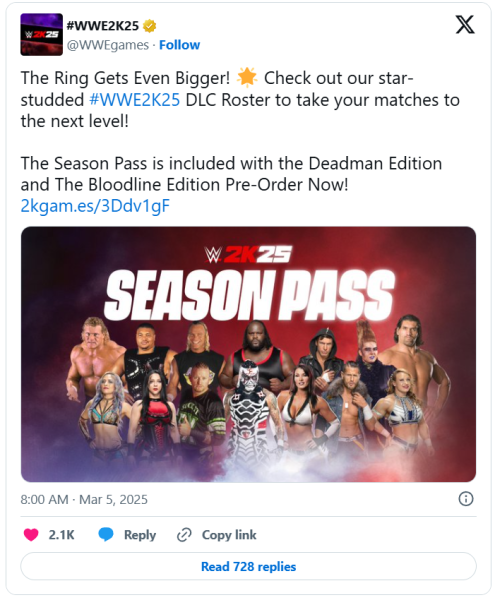 Newly signed WWE and NXT talent added to WWE 2K25 - WWE News, WWE ...