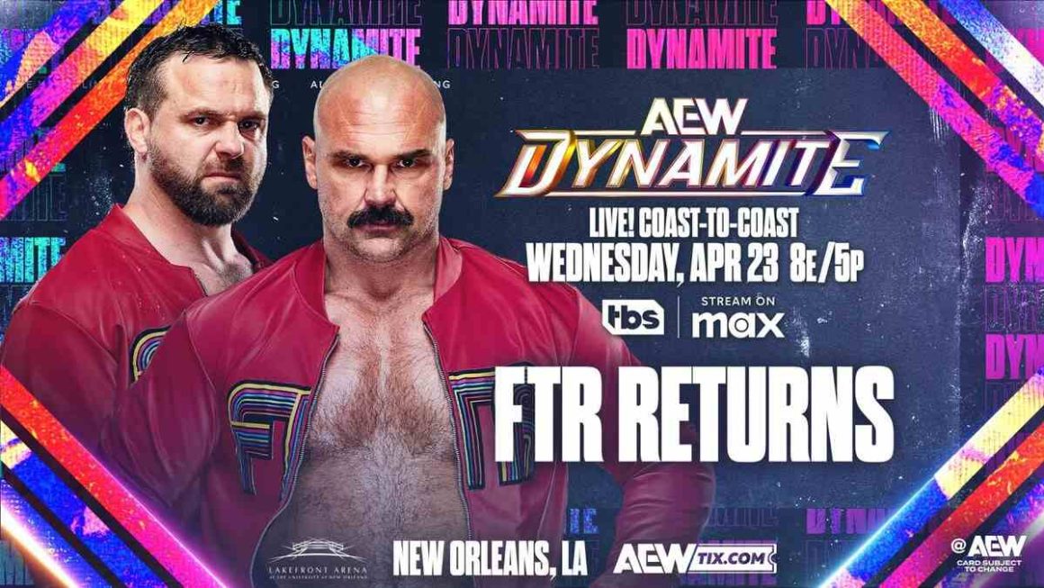 AEW Dynamite Preview: Live Coast-to-Coast on TBS, FTR returns, Master P and more! - WWE News ...
