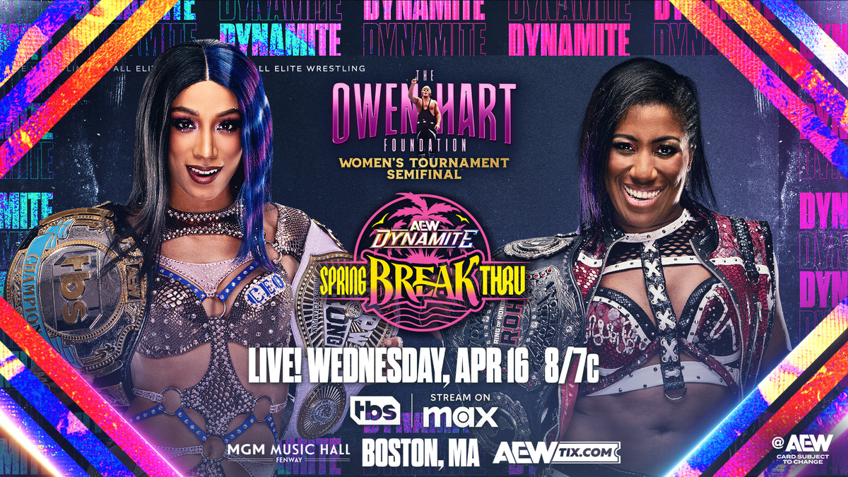 AEW Dynamite Spring Break Thru Preview: History Making Show, Owen Hart Semifinals - WWE News ...