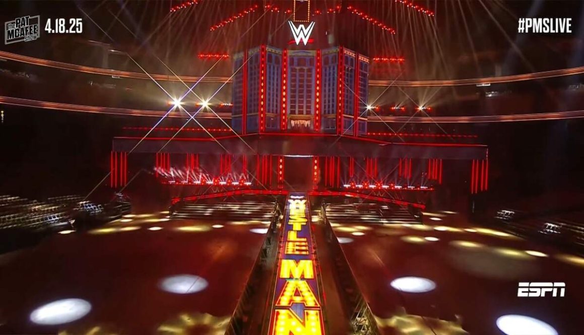 Video/Photos: WrestleMania 41 stage revealed - WWE News, WWE Results ...