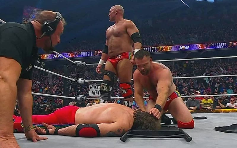 FTR turns on Adam Copeland at Sunday's AEW Dynasty - WWE News, WWE ...
