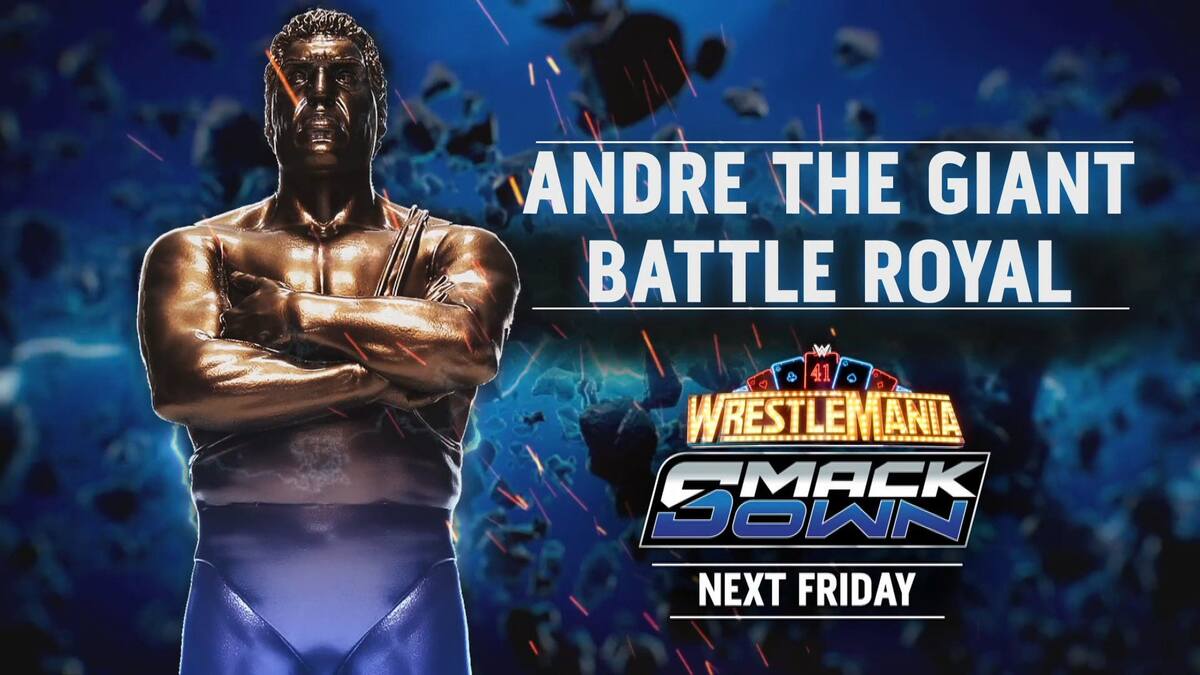 Andre the Giant Memorial Battle Royal and more announced for ...