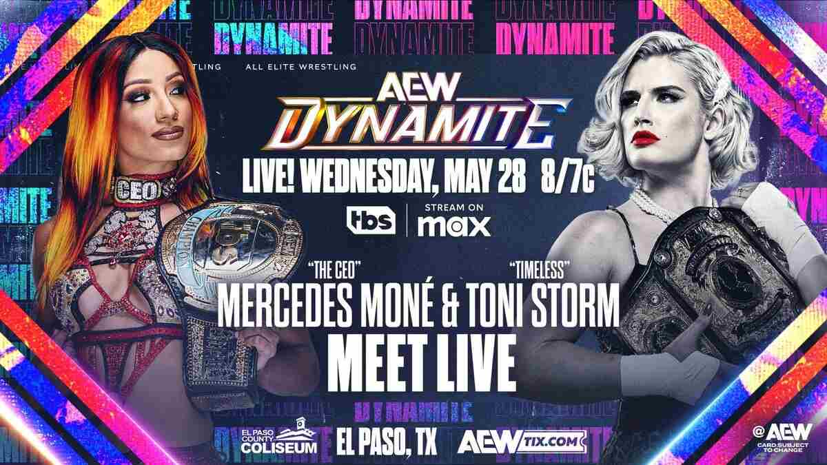 AEW Dynamite Preview: Fallout from Double or Nothing; Mercedes Mone, Toni Storm to meet - WWE ...