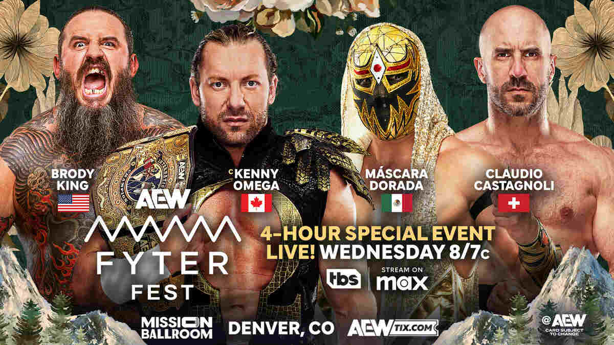 Current lineup for AEW Fyter Fest special on 6/4 - WWE News, WWE Results, AEW News, AEW Results