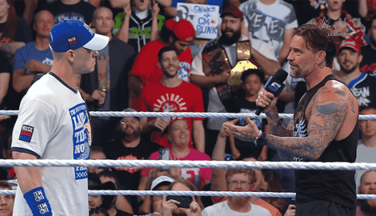 John-Cena-CM-Punk-WWE-Smackdown- WWE News, WWE Results, AEW News, AEW Results