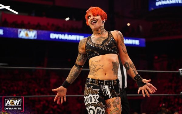 AEW star is back in the ring training following the birth of first ...