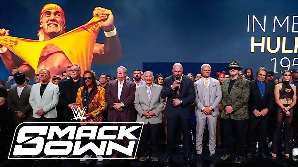 WWE SmackDown Highlights: Tribute to Hulk Hogan, Tag Team Title Match ...