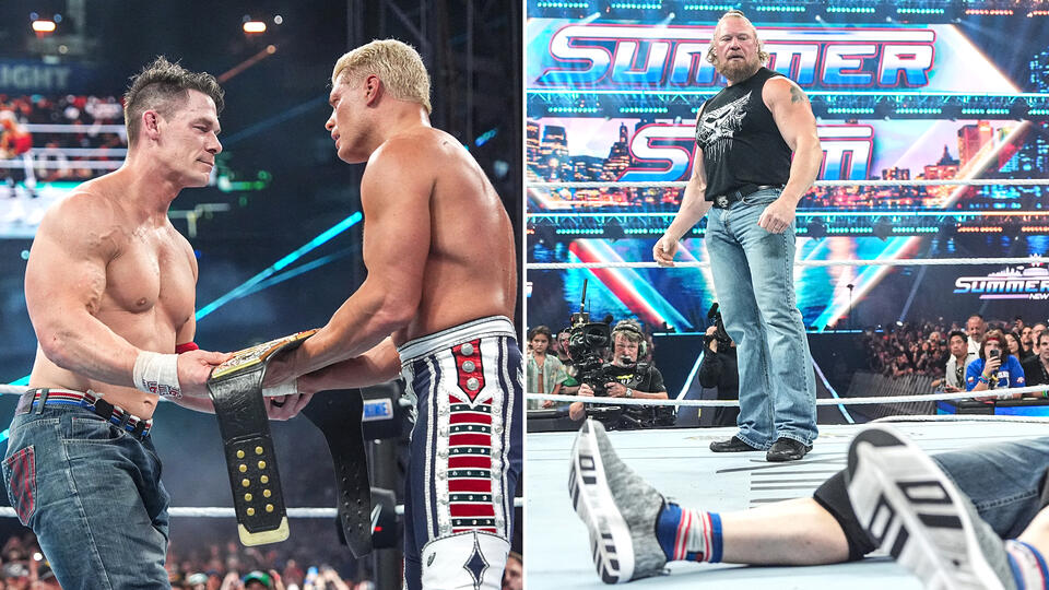 WWE SummerSlam Results - 8/3/25 (Night Two, John Cena vs. Cody Rhodes in a Street Fight for the ...
