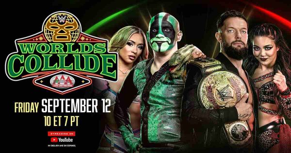 Watch WWE x AAA Worlds Collide live from Las Vegas - WWE News, WWE Results, AEW News, AEW Results