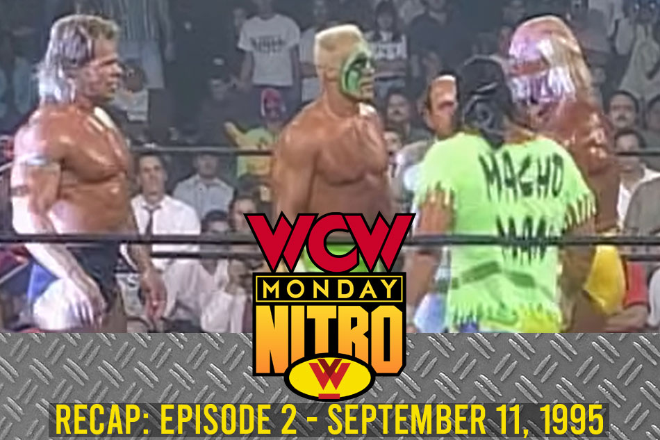 WCW Monday Nitro Results – 9/11/95 (World Heavyweight Title match Hulk Hogan vs. Lex Luger ...