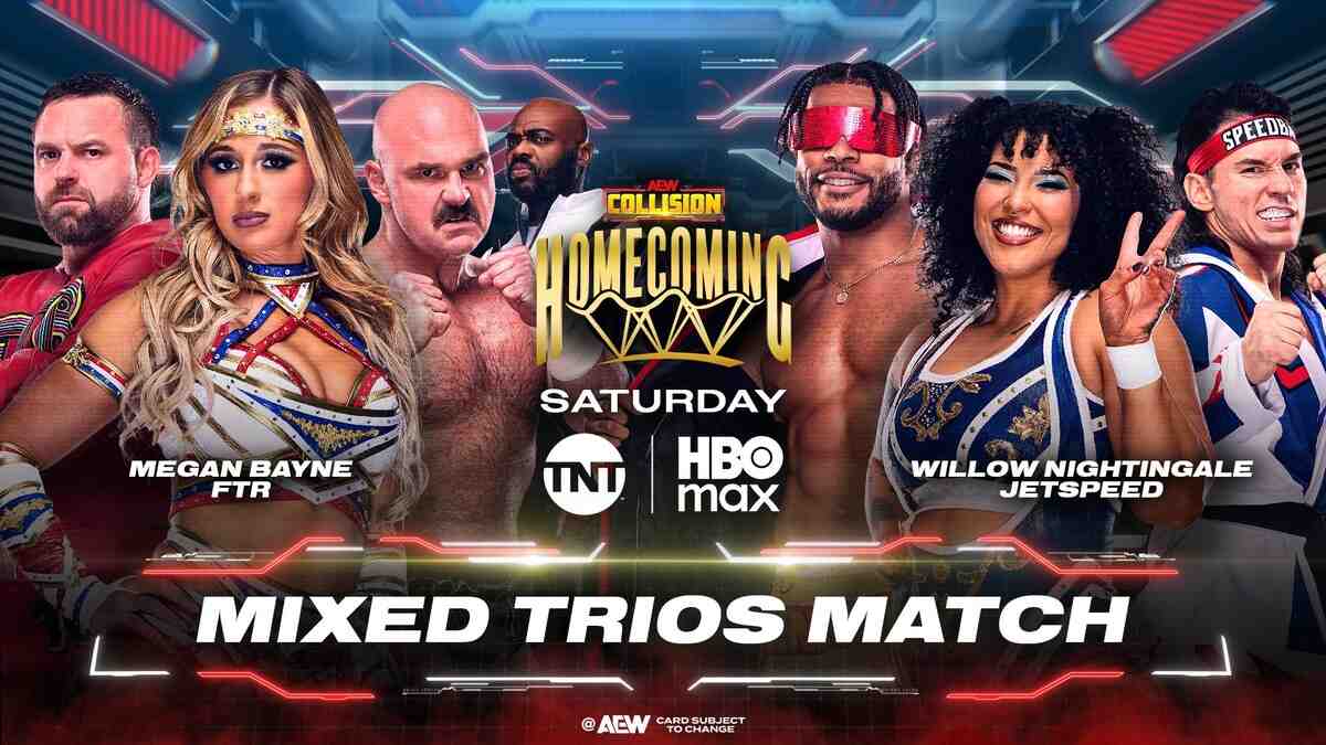 AEW Collision Homecoming Results - 10/11/25 (Mixed Trios Action, More!) - WWE News, WWE Results ...
