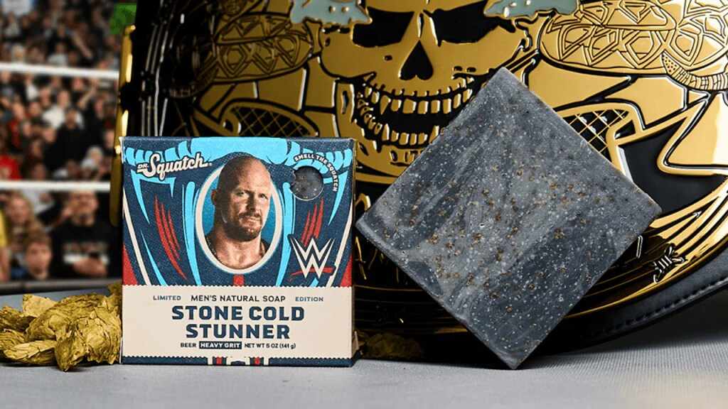 WWE and Dr. Squatch partner for limited edition soaps and deodorant ...